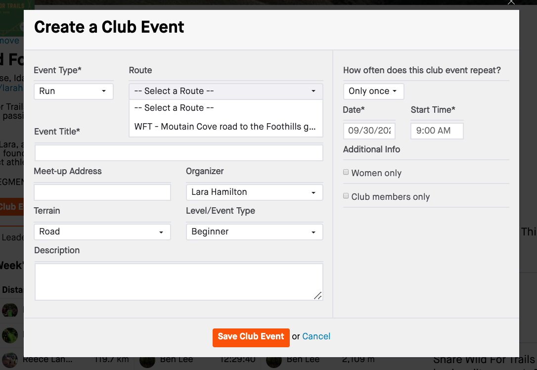 How to Create A Club On Strava